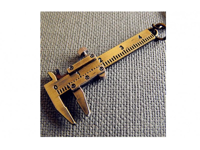 Privezak za ključeve - Šubler - pomično merilo 2