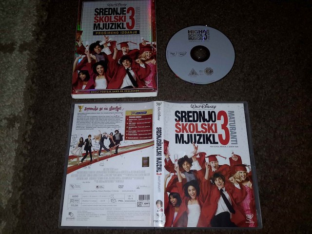 Srednjoškolski mjuzikl 3, Maturanti DVD