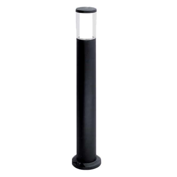 Baštenska led svetiljka Carlo 3.5W 4000K IP55 800mm crna Elmark 95CARLO800/BL