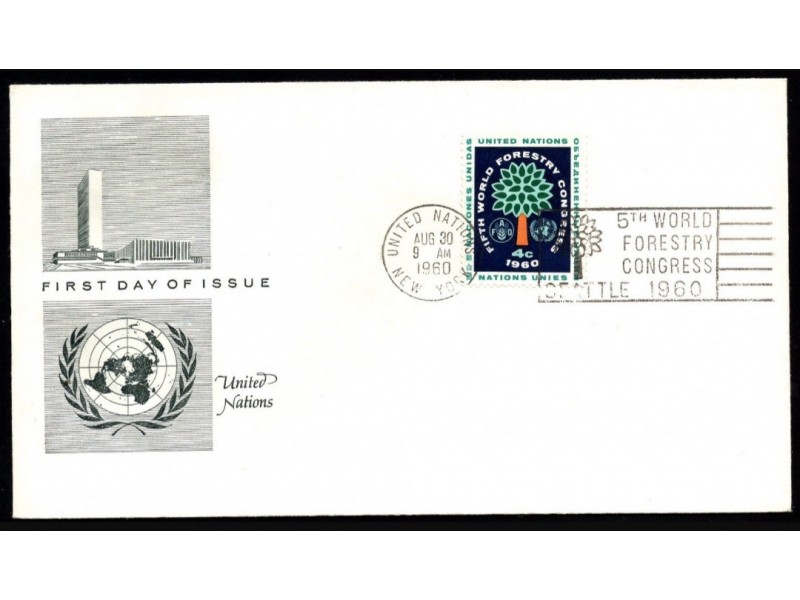 U.S 1960 god. FDC