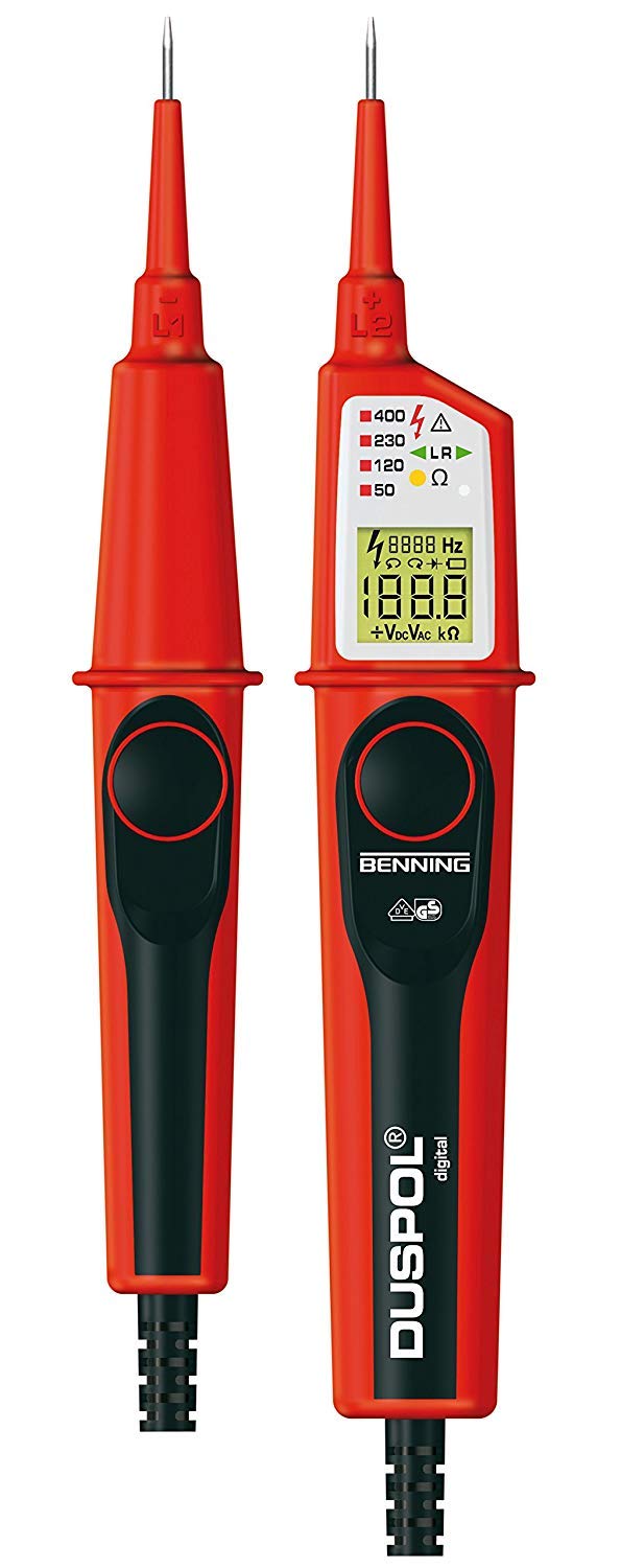 Benning Duspol digital tester napona