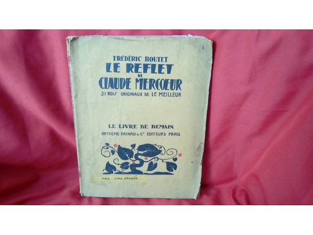 Frédéric Boutet LE REFLET de Claude Mercoeur  1930