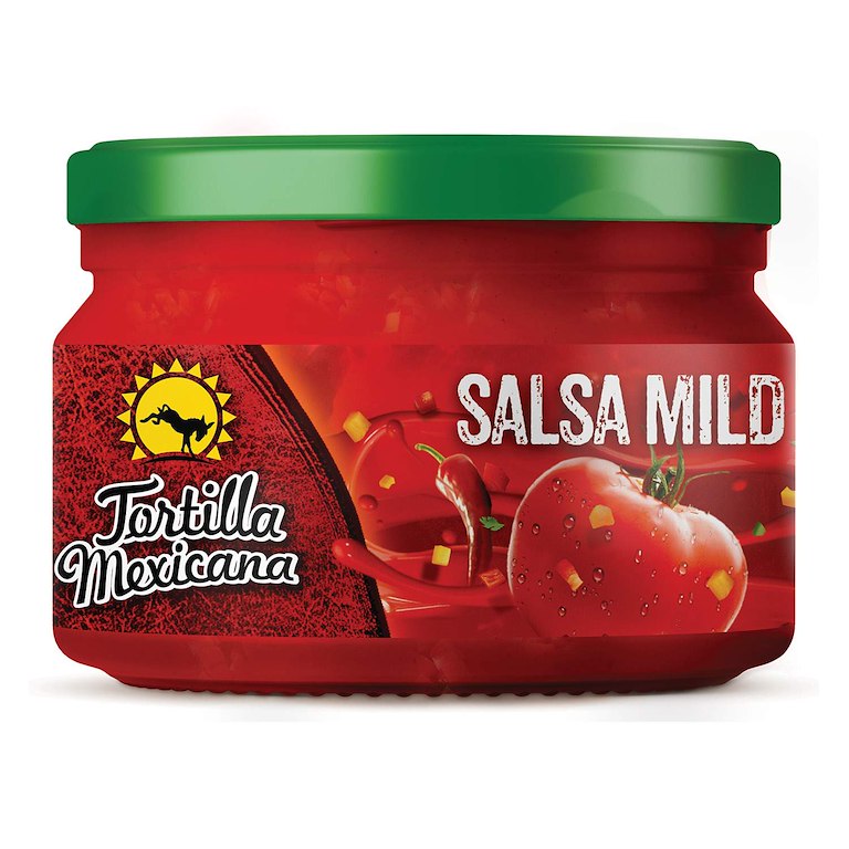 Tortilla mexicana umak salsa mild 300g tortilla mexicana