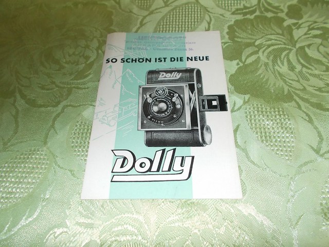 Dolly B - Certo-Camera-Werk - brosura iz 1932 godine