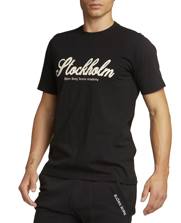 BORG STOCKHOLM SPORT TEE BLACK BEAUTY
