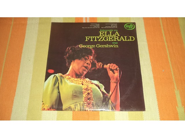 LP: ELLA FITZGERALD sings GEORGE GERSHWIN