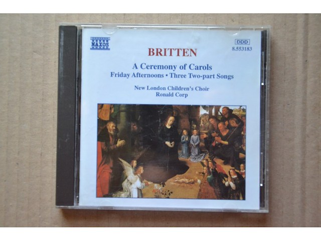 Britten - New London Children`s Choir /CD: 5 mint