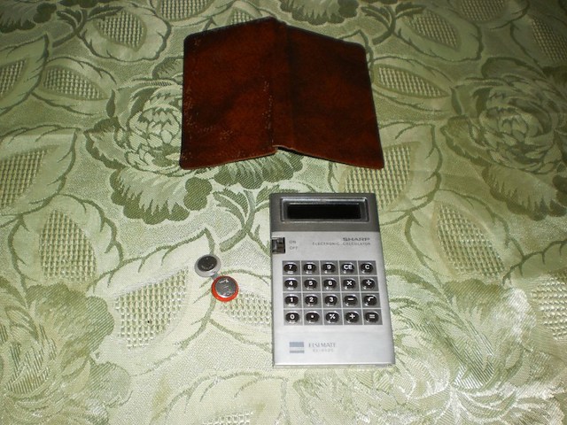 Sharp Elsi Mate EL-8020 Electronic Calculator - 1976