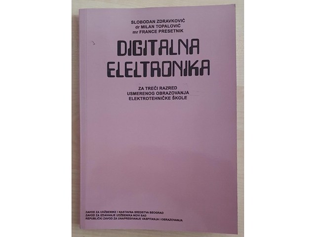 Digitalna elektronika Zdravković Presetnik 3 r. ETŠ NOV