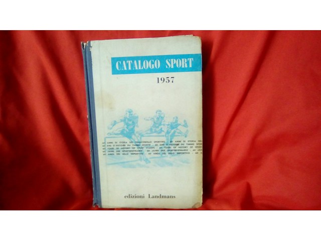 Catalogo sport 1957.  filatelija