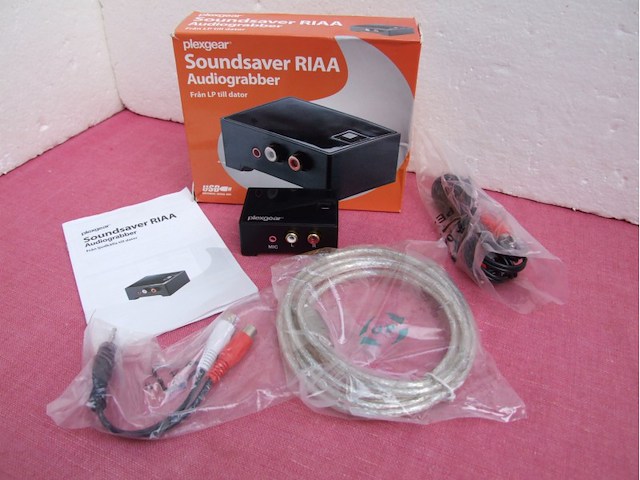 Plexgear Soundsaver RIAA Audiograbber FULL + GARANCIJA!