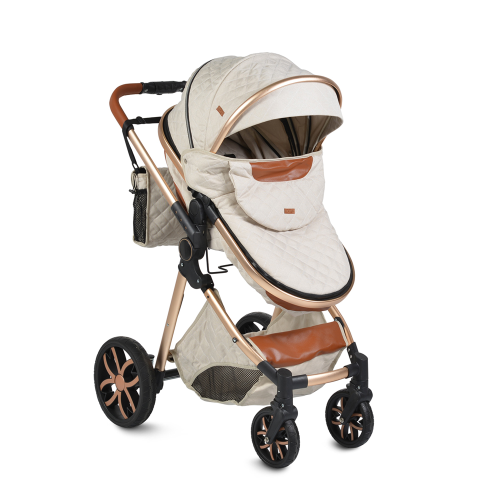 Cangaroo Kombinovana kolica za bebe Alma Beige CAN5451