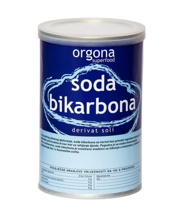 A-LUX SODA BIKARBONA BEZ ALUMIN. 400G ORGONA