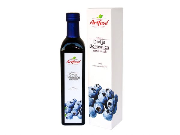 ARTFOOD MATIČNI SOK OD BOROVNICE 0.5l