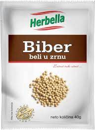 BIBER BELI ZRNO 40g MALINA 10/1