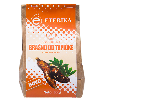 BRAŠNO OD TAPIOKE BEZ GLUTENA 500g ETERIKA