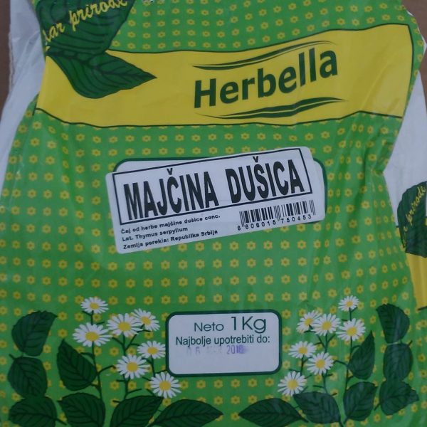 ČAJ MAJČINA DUŠICA 1KG