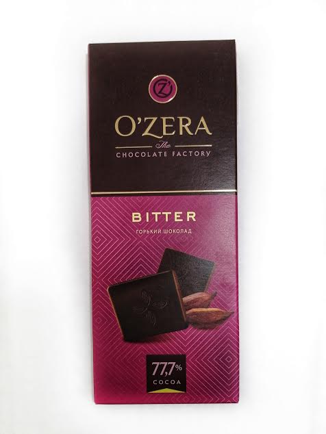 ČOKOLADA OZERA BITTER 77,7% KAKAO 90gr KDV