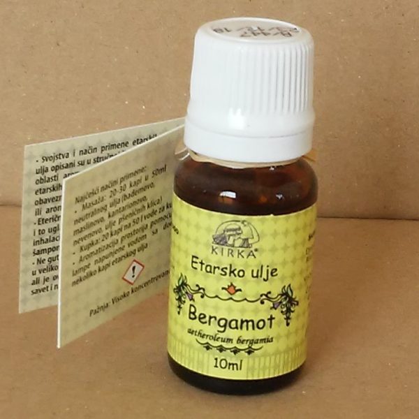 ETARSKO ULJE BERGAMOT 10ml KIRKA