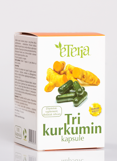 ETERRA TRI KURKUMIN KAPSULE 100kom