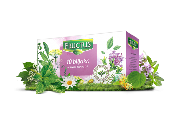 FRUCTUS FILTER ČAJ 10 BILJAKA