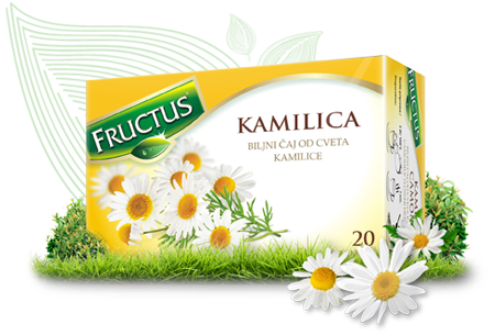 FRUCTUS FILTER ČAJ KAMILICA