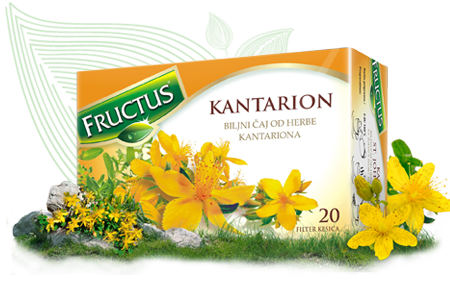 FRUCTUS FILTER ČAJ KANTARION