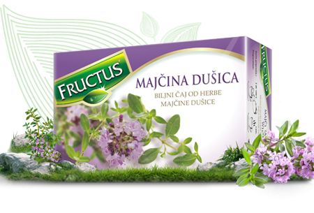 FRUCTUS FILTER ČAJ MAJČINA DUŠICA