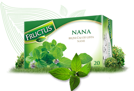 FRUCTUS FILTER ČAJ NANA