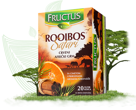 FRUCTUS ROOIBOS FILTER ČAJ