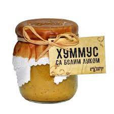 HUMUS SA BELIM LUKOM 180g GUŠT
