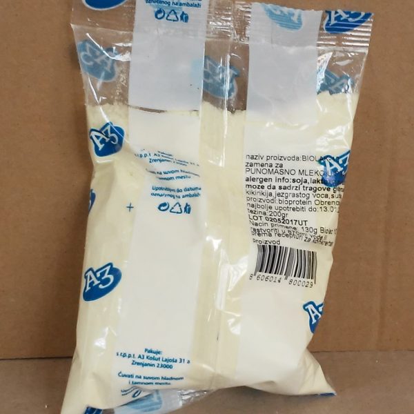MLEKO U PRAHU 200g Biolac