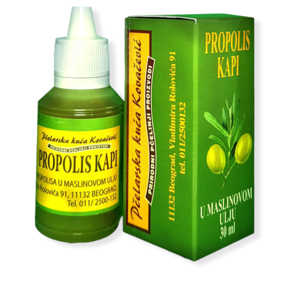 PROPOLIS KAPI U MASLINOVOM ULJU 30ML KOVAČEVIĆ