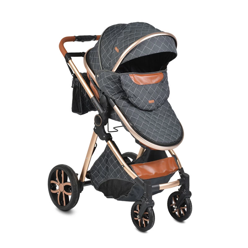 Cangaroo Alma kolica za bebe Black, 0m+