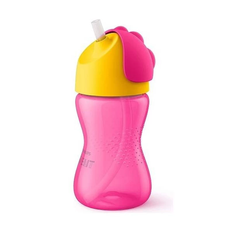 Avent Magična šolja sa slamčicom 300ml Roze 798, 12m+