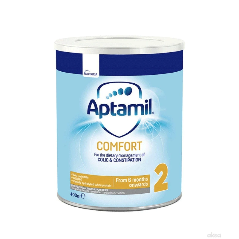 Milupa mleko Aptamil Comfort 2 400gr, 6m+