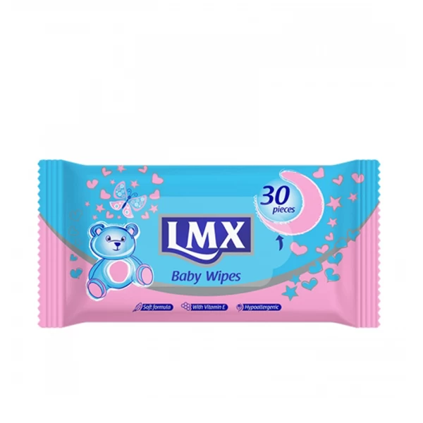 LMX Baby vlažne maramice, 30 komada