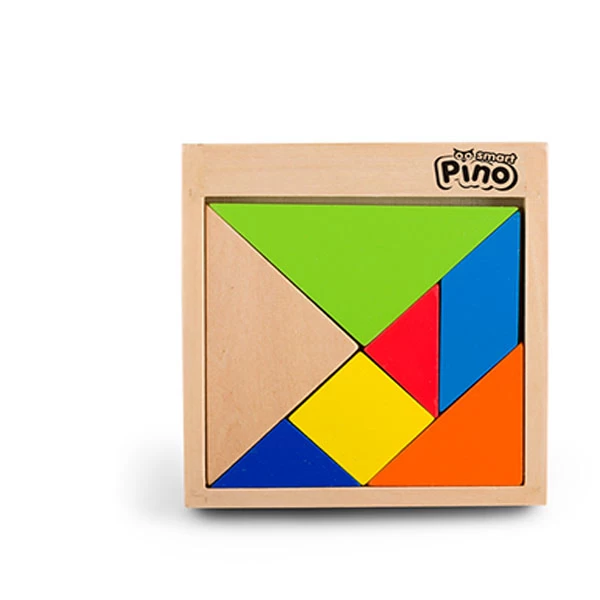 Pino drvena igračka Slagalica Tangram