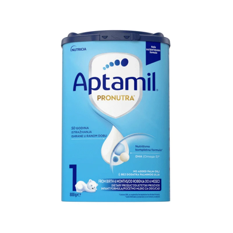 Milupa mleko Aptamil 1 800g, 0-6m