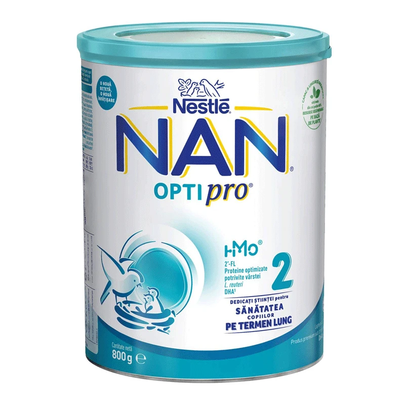 Nestle mleko NAN 2 limenka 800g, 6-12m