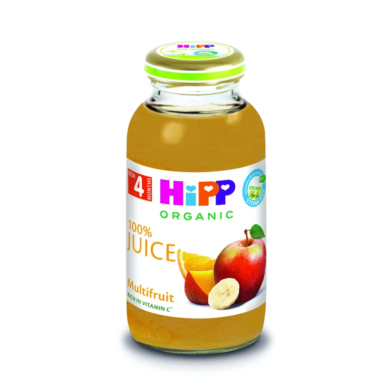 Hipp sokić multivitaminski 200ml, 4m+