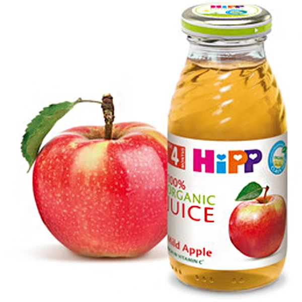 Hipp sokić jabuka 200ml, 4m+