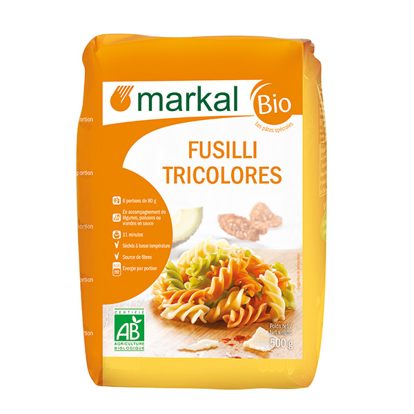 Markal testenine fusili tri boje-500g