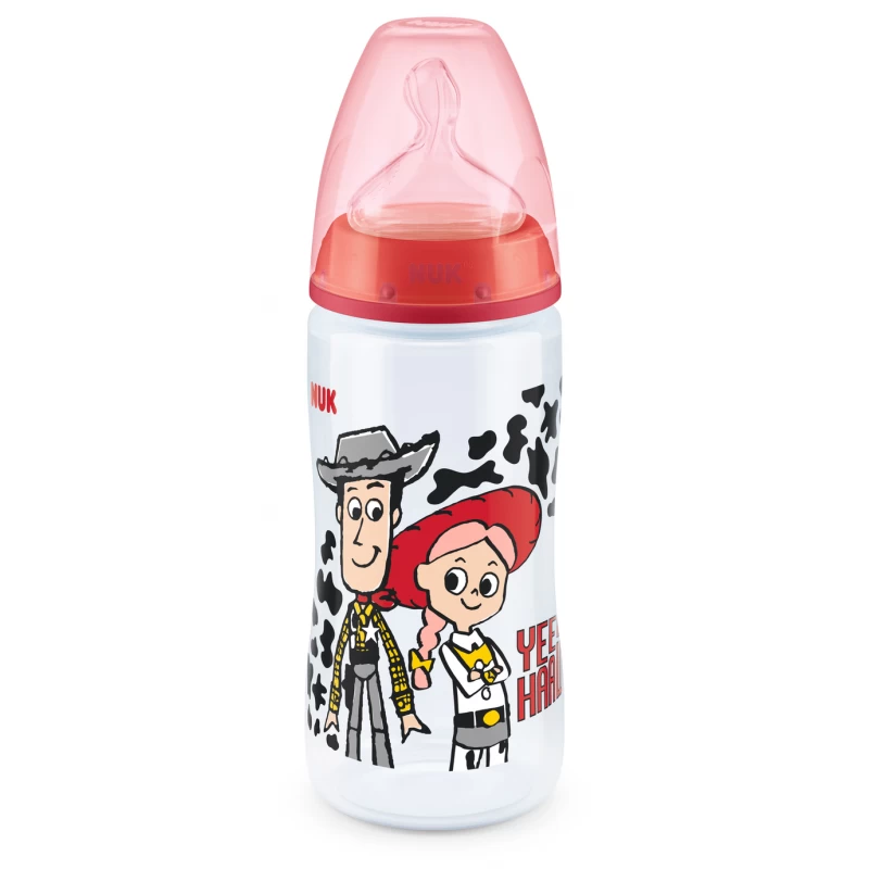 Nuk plastična flašica Disney Toy Crvena 300ml, 8-16m