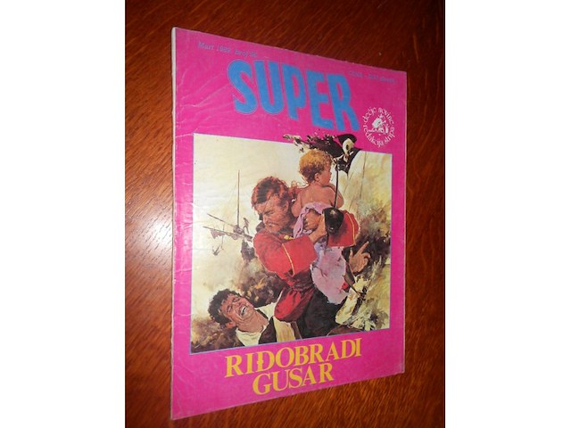 super 96  riđobradi gusar