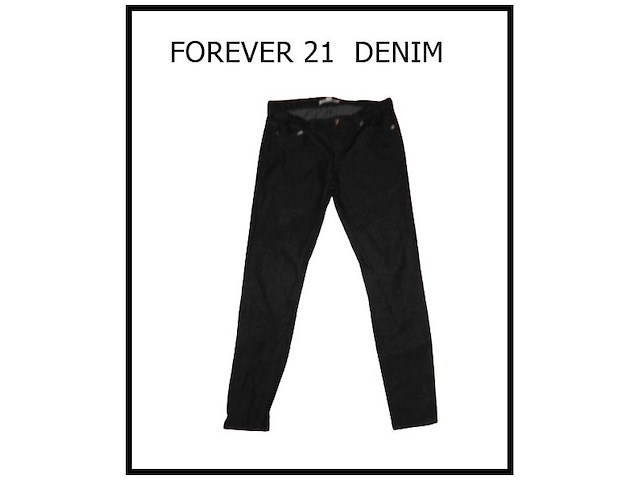 Pantalone crne Forever21 vel. 28