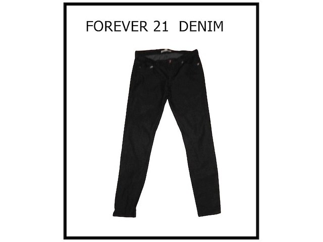 Pantalone crne Forever21 vel. 28