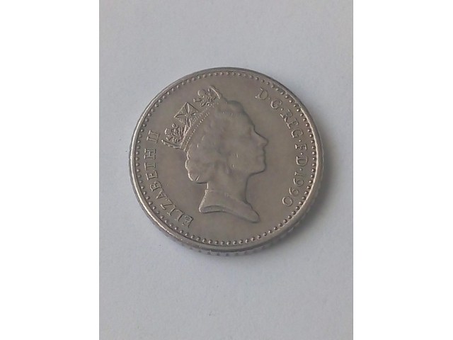 Five Pence 1990.g - Engleska -