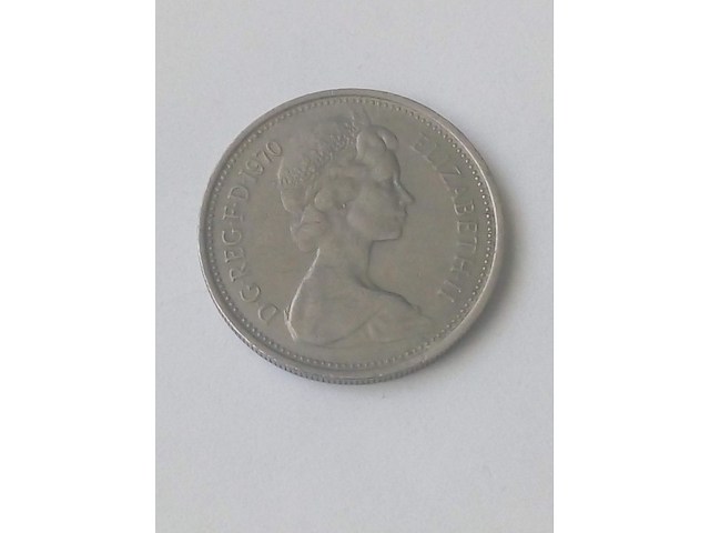 5 New Pence 1970.g - Engleska -