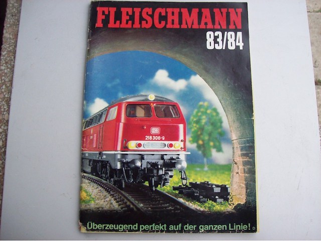 FLEISCHMANN  83/84 stari katalog elektricnih vozica